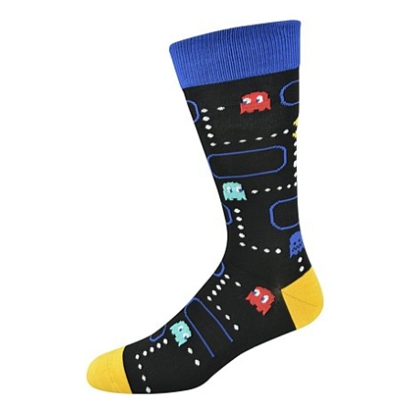 Mens Pacman Bamboo Socks