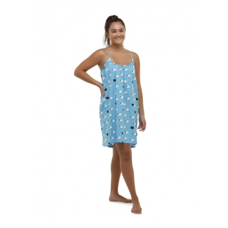 Womens Black Sheep Bamboo Sleep Nightie