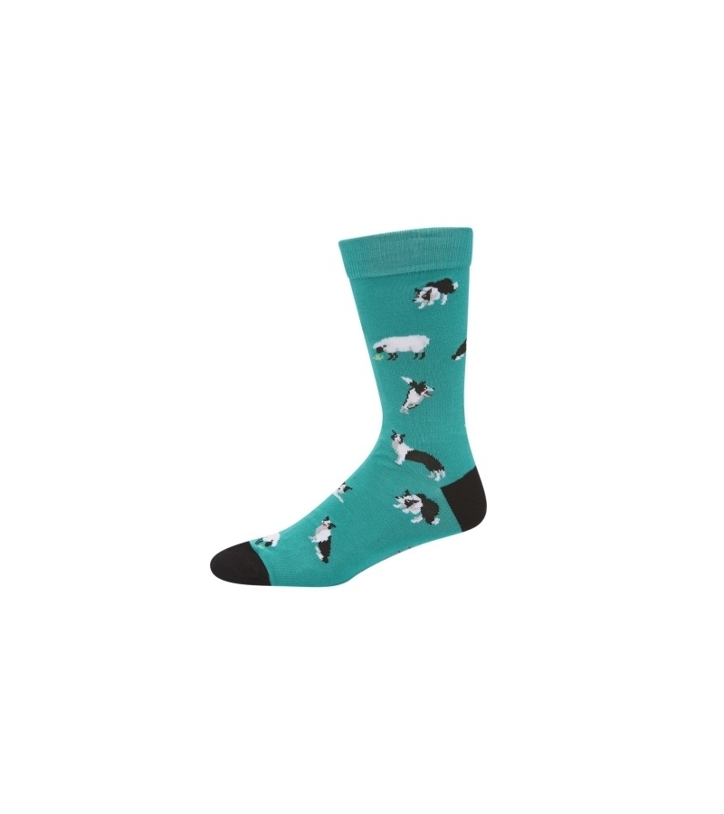 Womens Border Collie Socks
