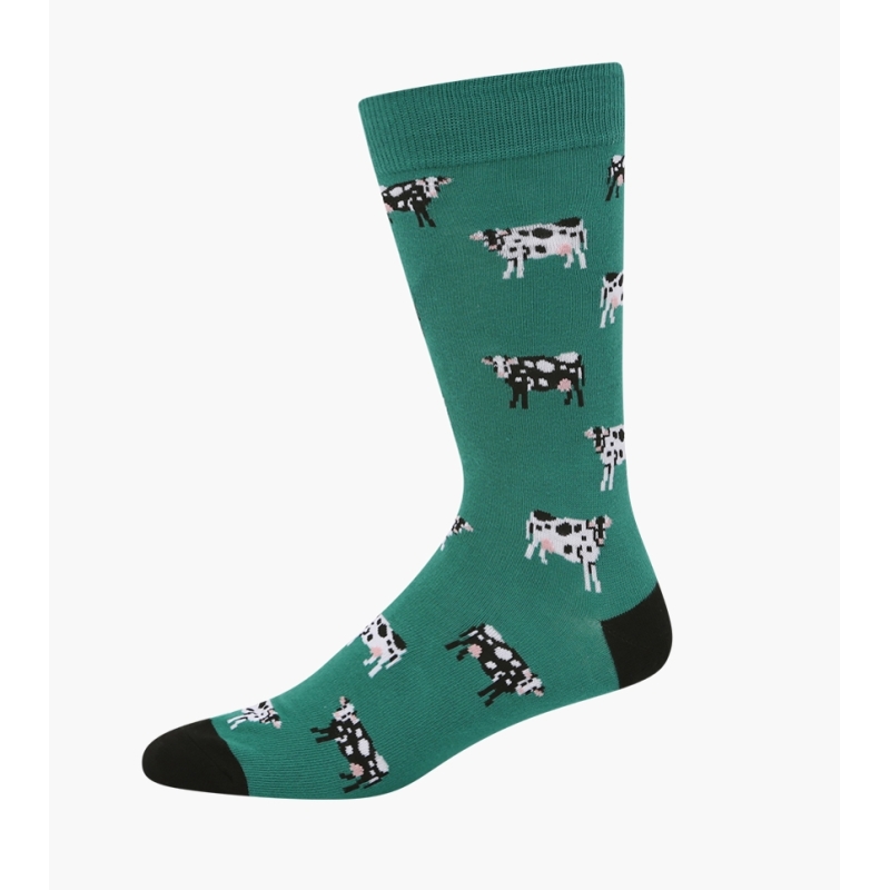 Mens Holy Cow Bamboo Socks